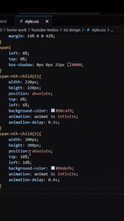 How to Make 3d Design in Html Css #html #css3 #ytshorts #shorts #trendingshorts #support #viral ...
