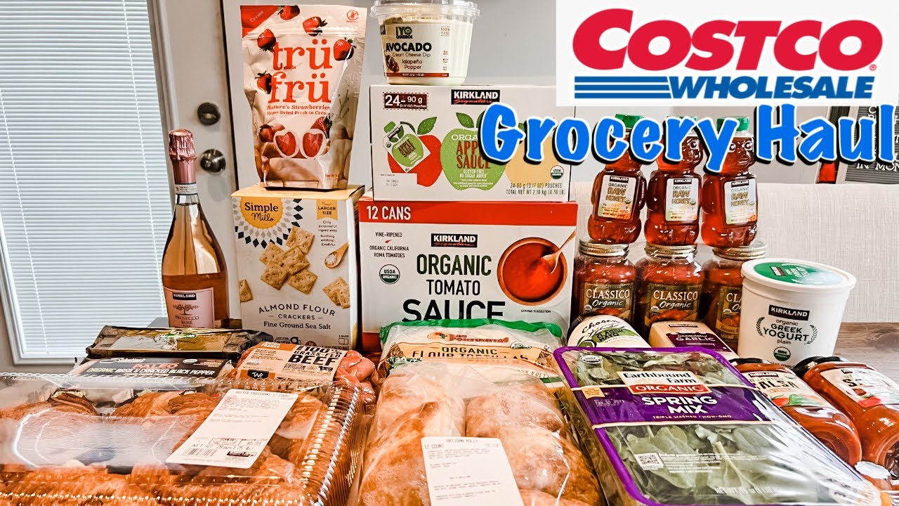 February 2023 Costco Grocery Haul with NEW ITEMS & Prices - YouTube
