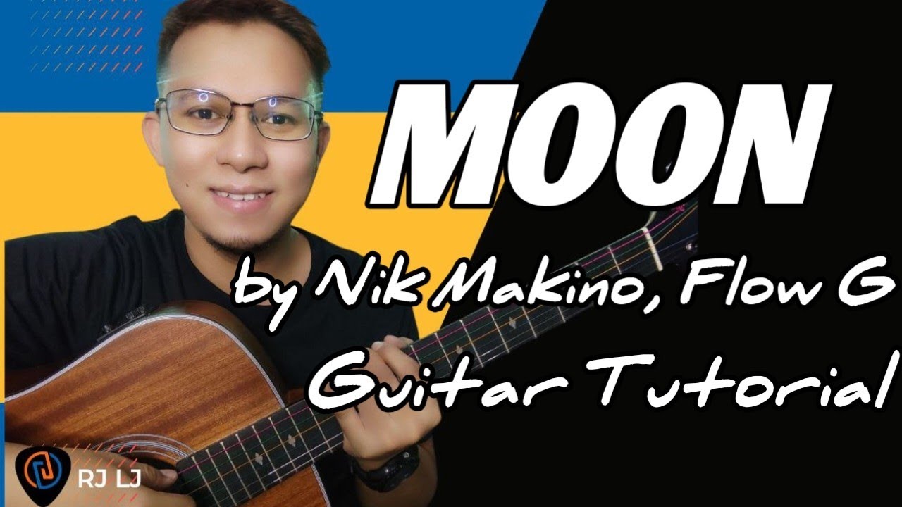 MOON By Nik Makino, Flow G CHORDS EASY GUITAR TUTORIAL Chords - Chordify