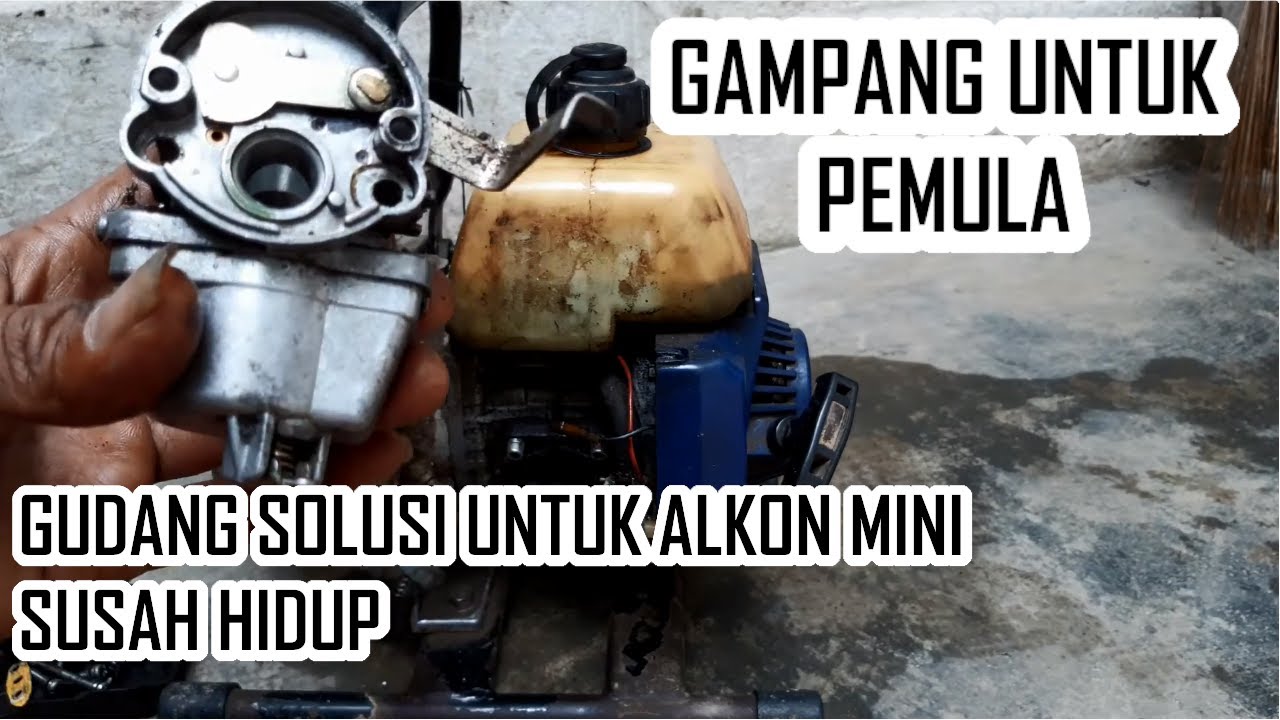 cara alkon pump mini tidak hidup, masalah dan perbaikan - YouTube