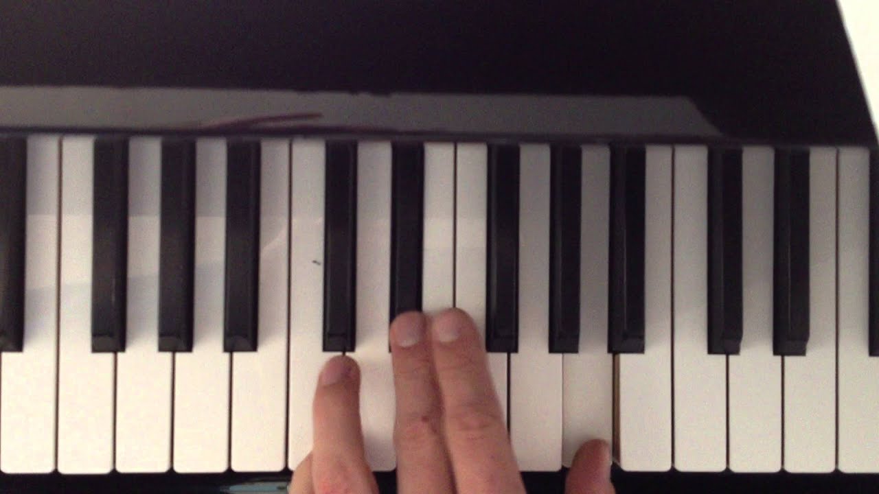 Piano Boogie Left Hand Pattern by Christoph Steinbach, slow motion ...
