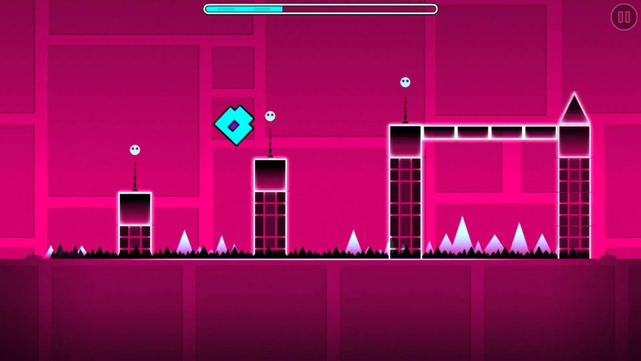 Geometry Dash - level 2 - YouTube