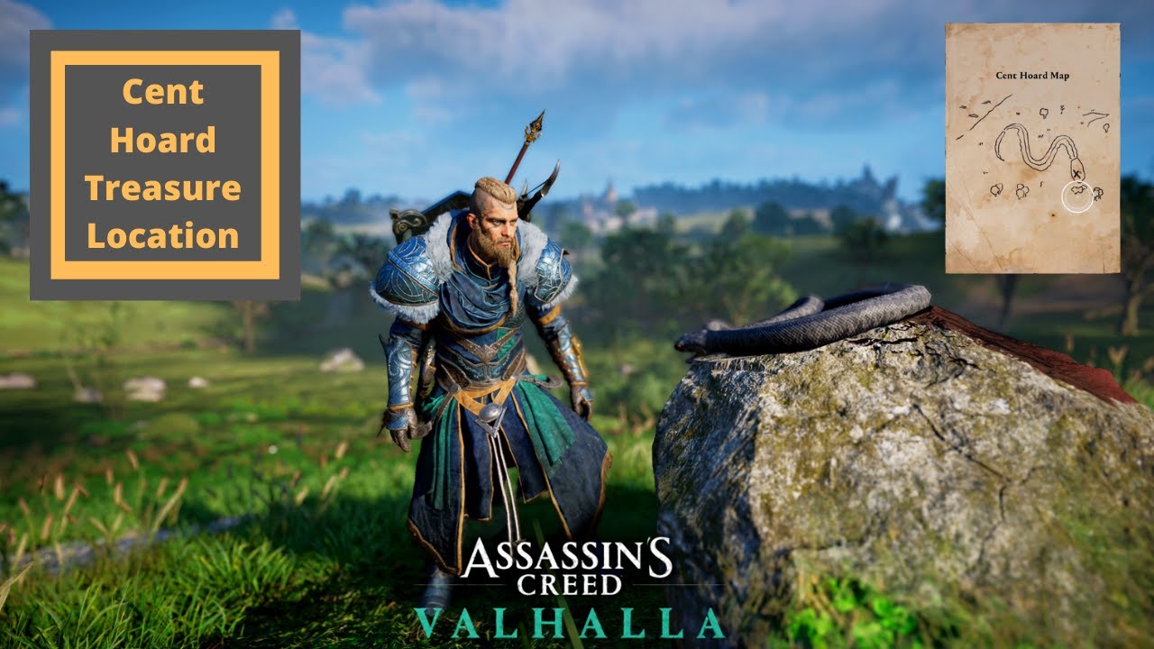 Assassins Creed Valhalla| Cent Hoard Treasure| Location - YouTube