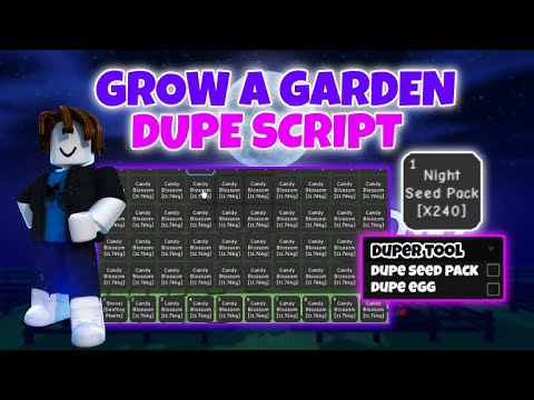 Insane GROW A GARDEN Script [DUPE , AUTO FARM, AUTO MOONLIT , DUPE ...