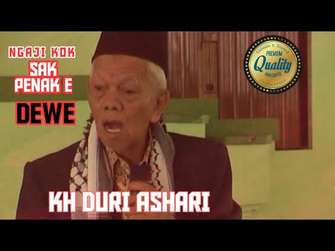 KH DURI ASHARI - PENGAJIAN OPO DAGELAN?? - YouTube