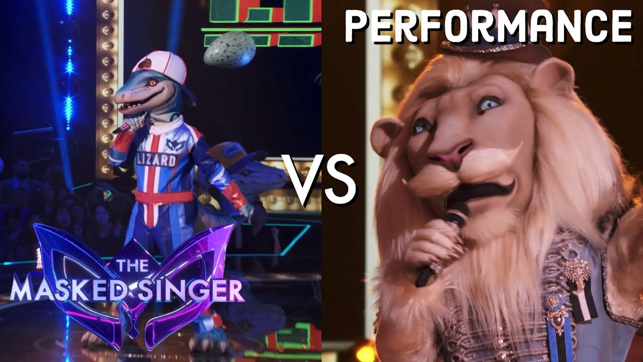Lizard & Sir Lion sing “Who Are You” from The Masked Singer | THE ...