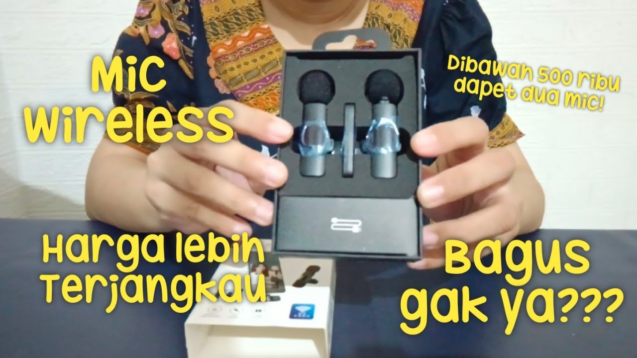 Test Kualitas Mic Wireless K9 || Kira-kira bagus gak ya??? - YouTube