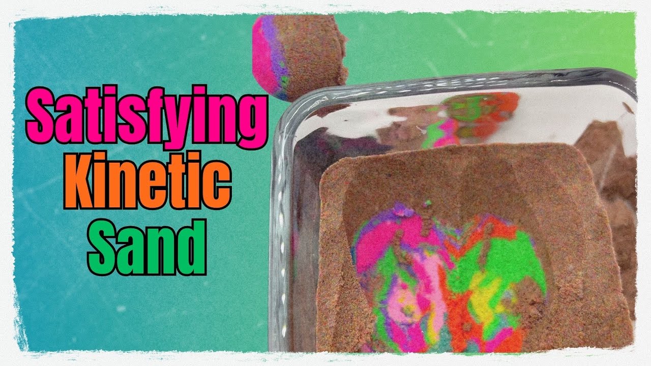Satisfying Kinetic Sand Compilation | ASMR for Stress Relief - Part 7 ...