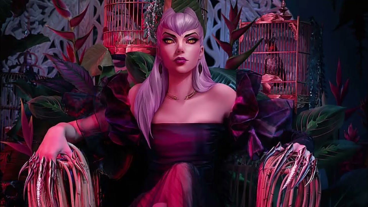 KDA - EVELYNN - VILLAIN LYRICS - YouTube