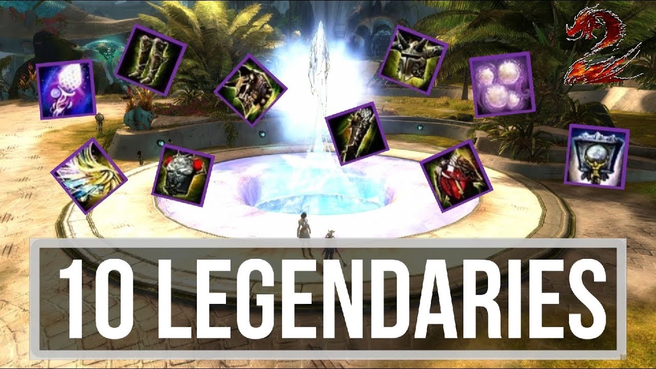 GW2 - Crafting my 1st and 10th Legendary at the same time! - YouTube