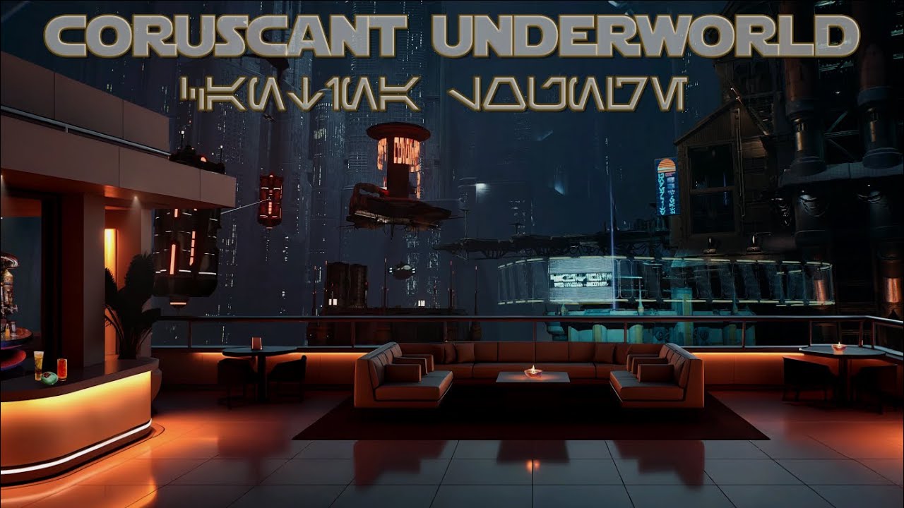 Coruscant Underworld | Outdoor Cantina Lounge Ambience [No Music Version] - YouTube