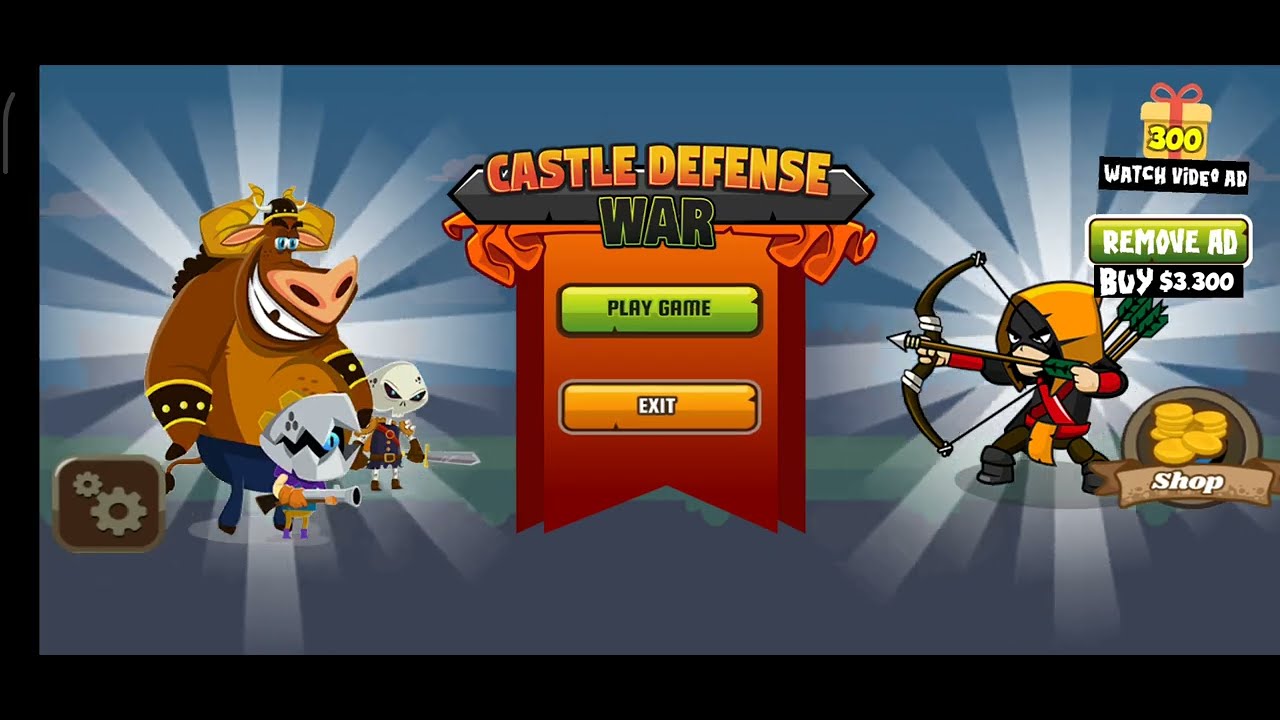 RAPIDO ENTRA COMO JUGAR CASTLE DEFENDER GAME PLAY !! NO TE LO PIERDAS ...