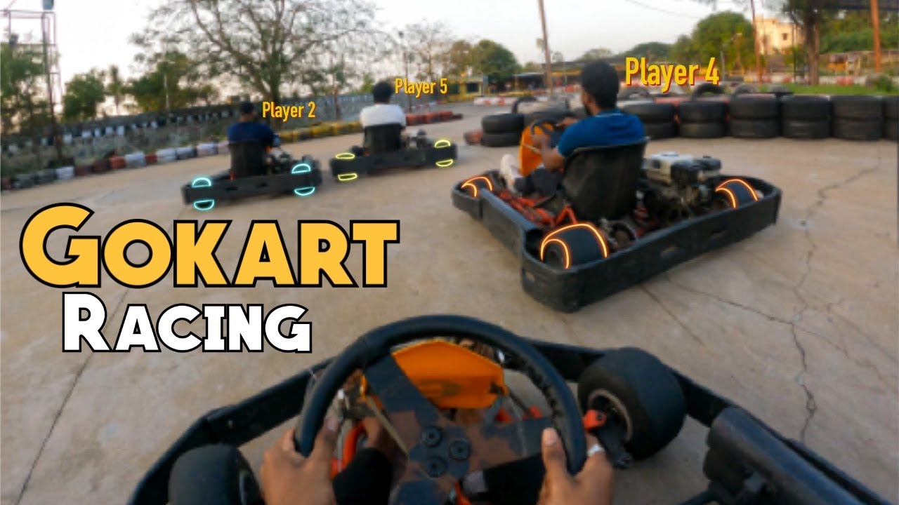 Go kart racing with friends | At kart attack | ECR - YouTube