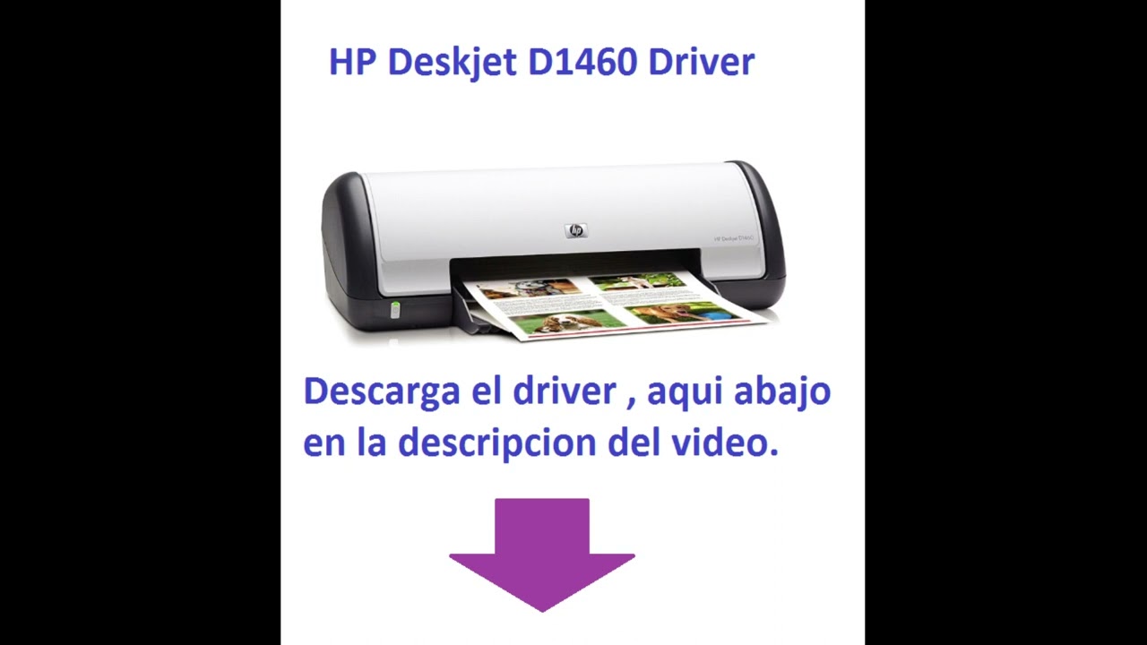 hp deskjet d1460 driver (Abajo del video puedes descargar el driver ...