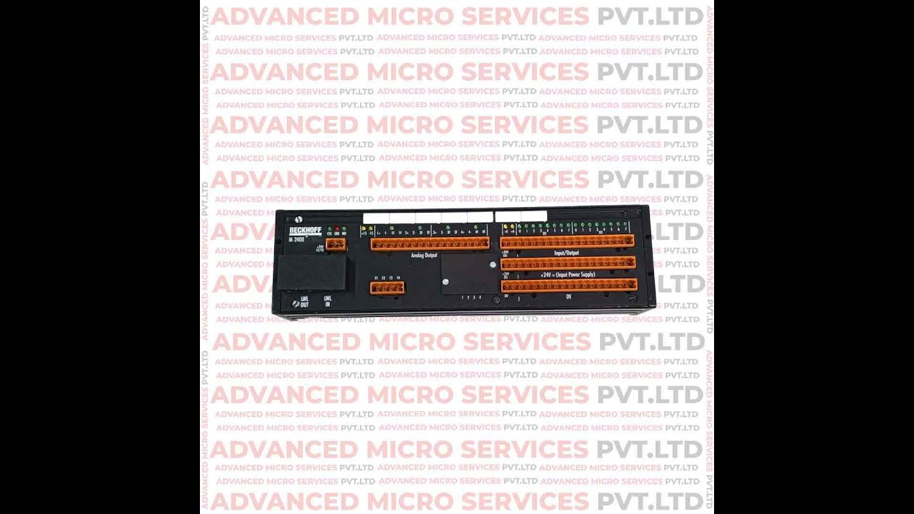 Beckhoff M-2400 040 IO Module | Advanced Micro Services Pvt. Ltd - YouTube