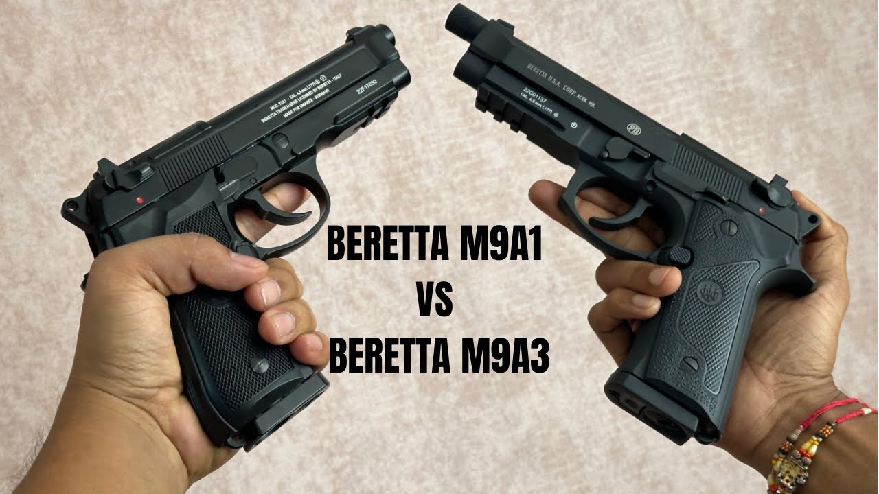 Beretta M9A3 vs Beretta M92A1: Comparing Umarex Guns - Which Air Pistol ...