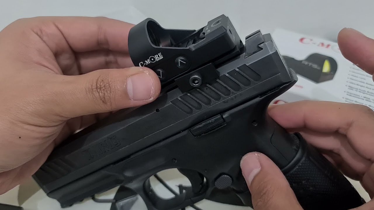 C-MORE RTS red dot sight unboxing review - YouTube