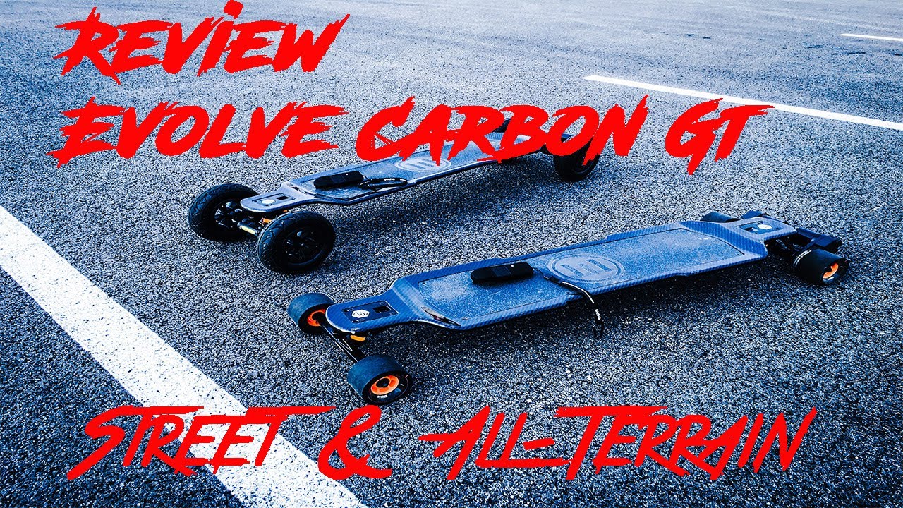 Review Evolve Carbon GT Long Board - YouTube