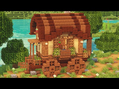 Minecraft Tutorial | How to Build a Wagon House - YouTube
