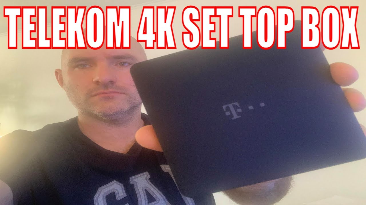 Telekom 4K set up box - android tv - YouTube