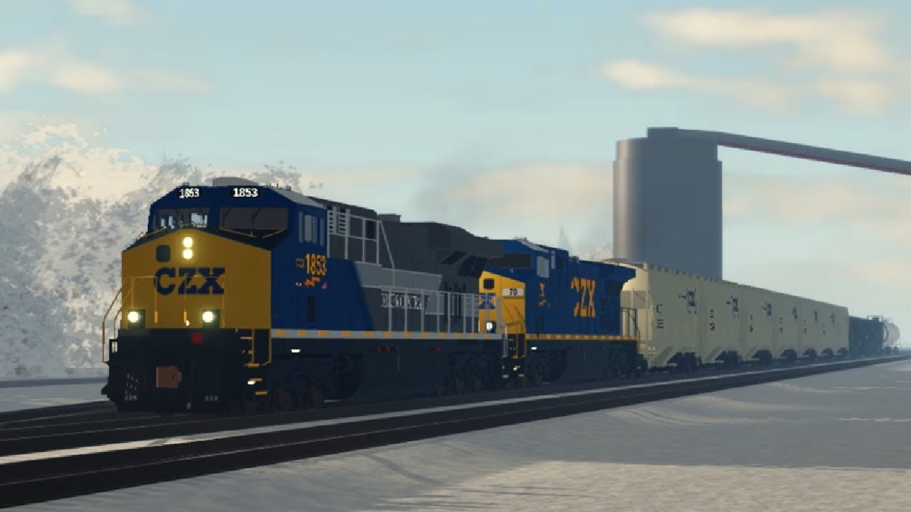 Trains Baseplate CSX 1853 Heritage Unit & CSX 70 Compilation - YouTube