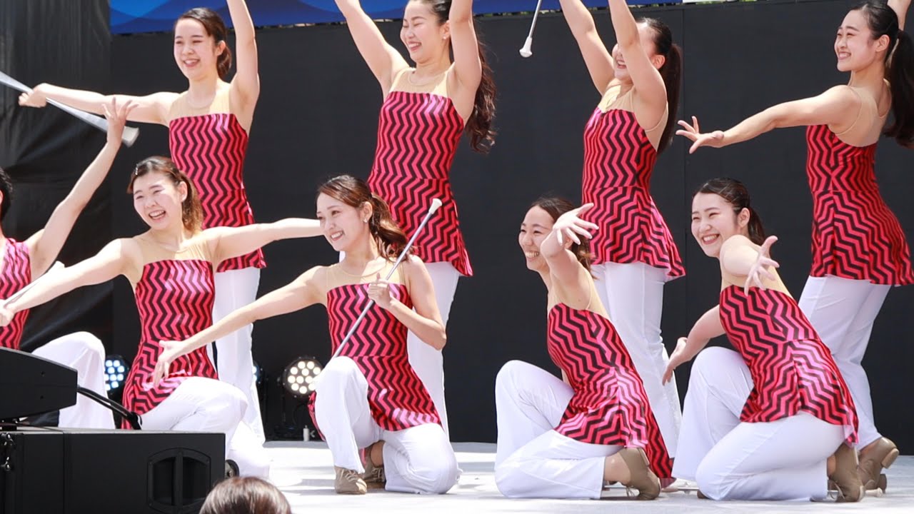 バトンワリング【TWIRL i】① ハマフェスY164 - YouTube