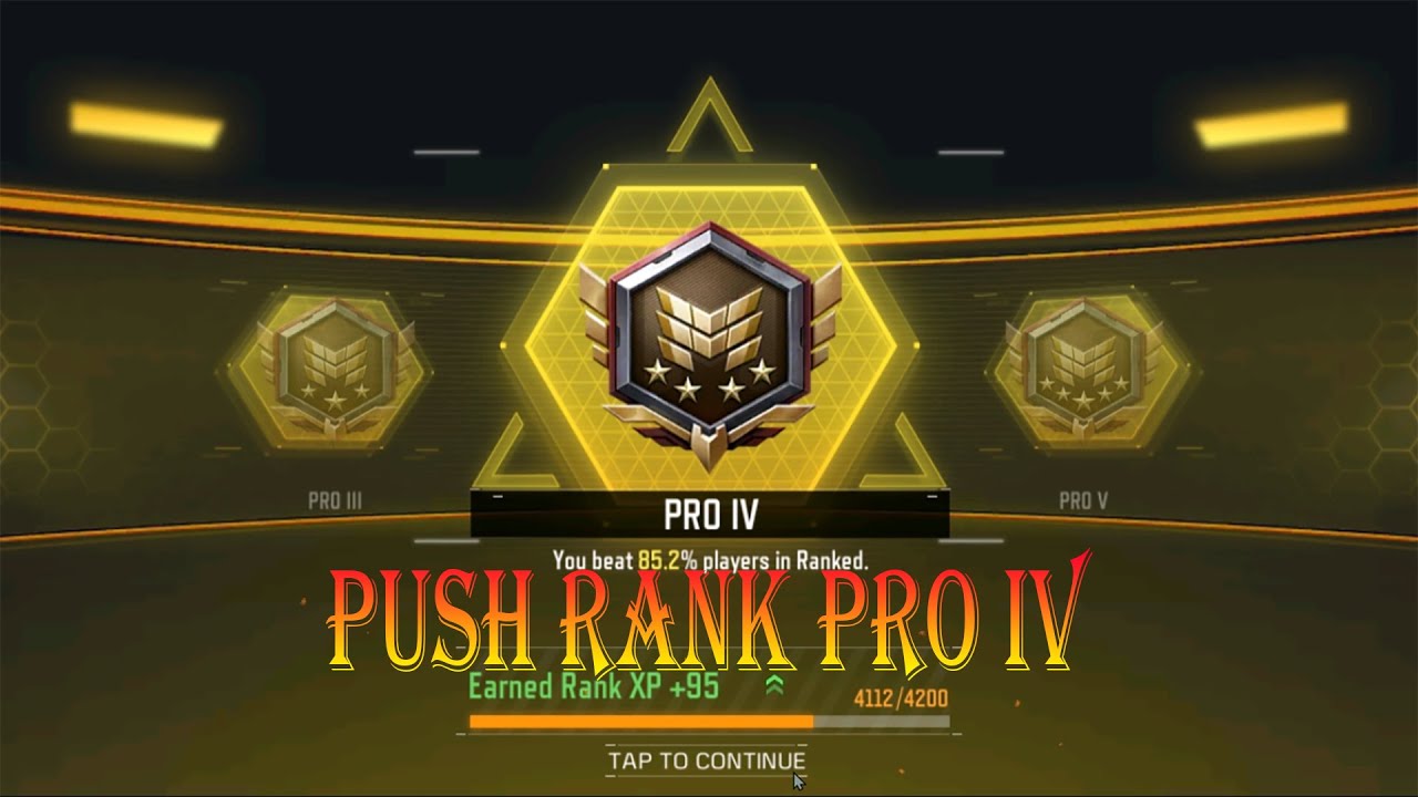 Push Rank Pro IV - Battle Royal - Call Of Duty Mobile - Part 2 - YouTube