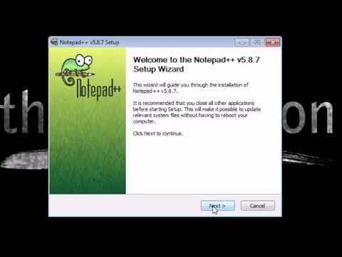 XHTML and CSS Tutorial - 1 - Downloading a Text Editor - YouTube