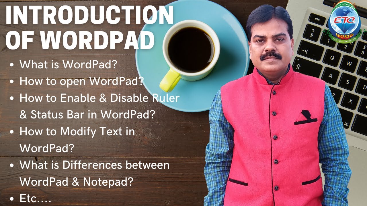 Introduction of WordPad | Basic of WordPad - YouTube