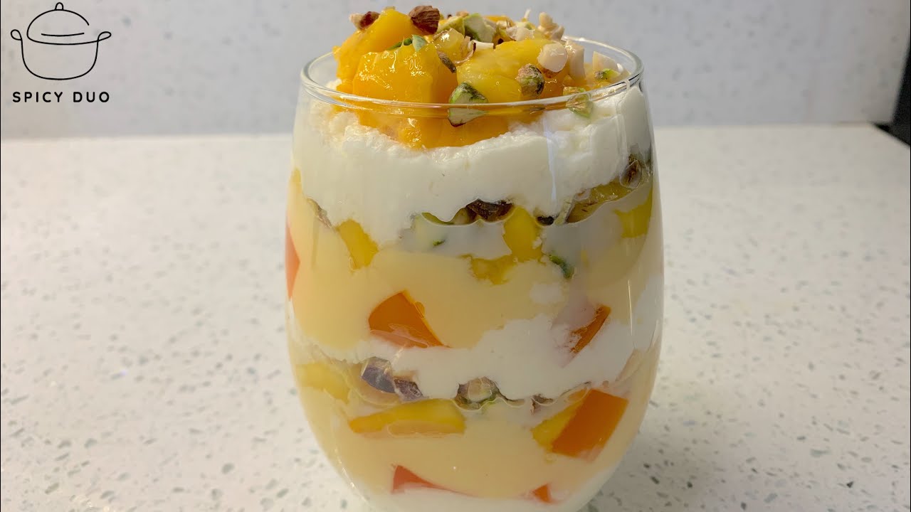 Mango Delight Recipe 🥭 Creamy Mango Dessert Recipe - YouTube