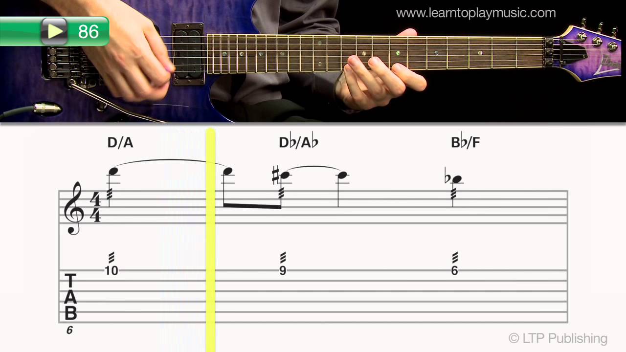 Progressive Metal Guitar Licks - Preview - YouTube