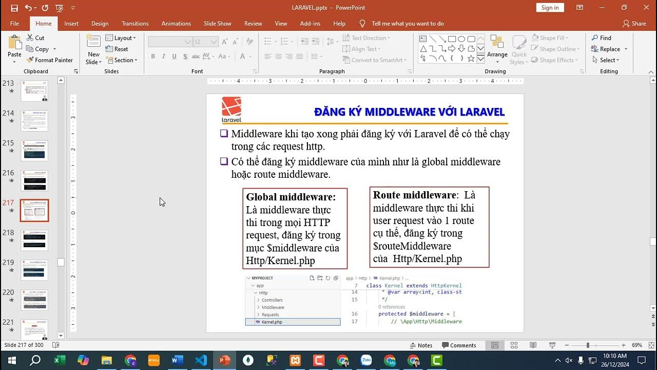 Bài 9. Sử dụng middleware trong Laravel - thand - YouTube