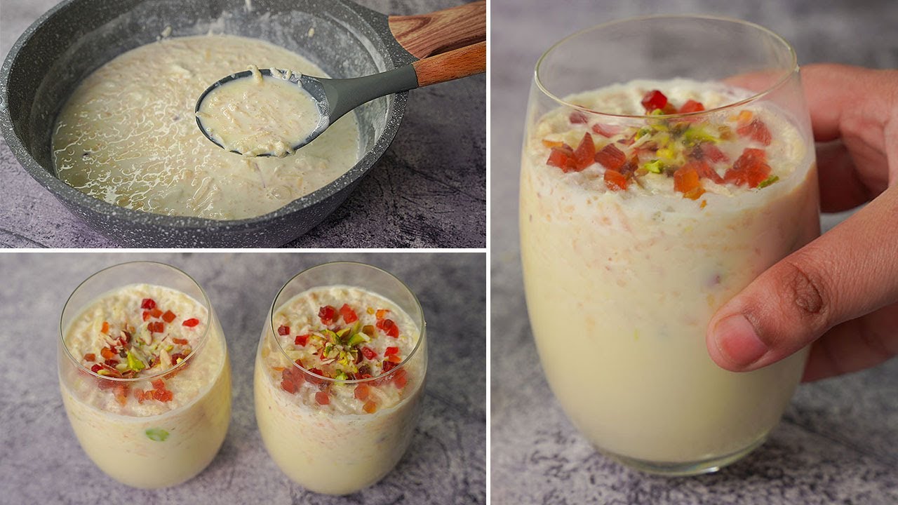 Refreshing Apple Sharbat | Nafraat ka Sharbat | Apple Milk Thandai ...