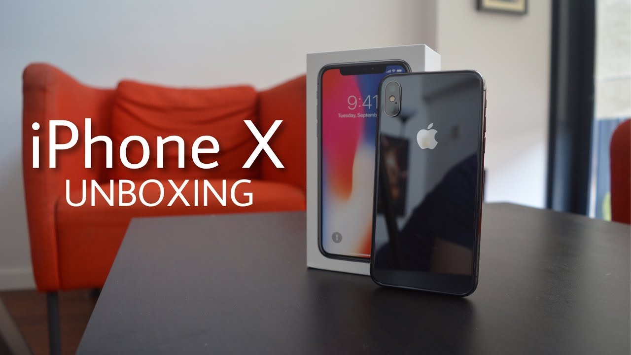 iPhone X UNBOXING - YouTube