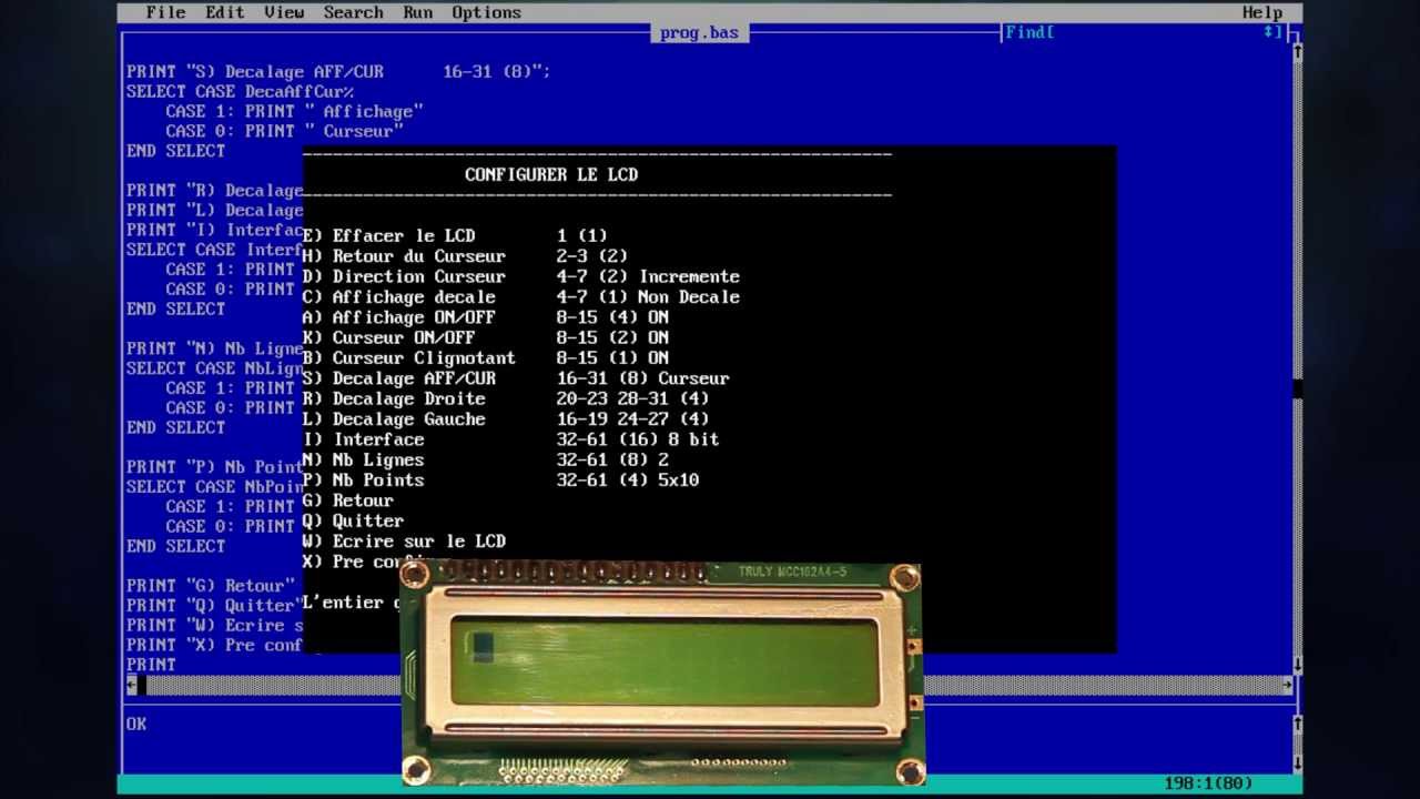 Tuto - Contrôler un afficheur LCD avec le port parallèle (LPT) d'un ...