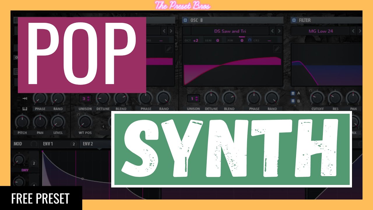How to: POP Pad/Synth (PAD in Serum Synth) FREE SERUM PRESET PACK - YouTube