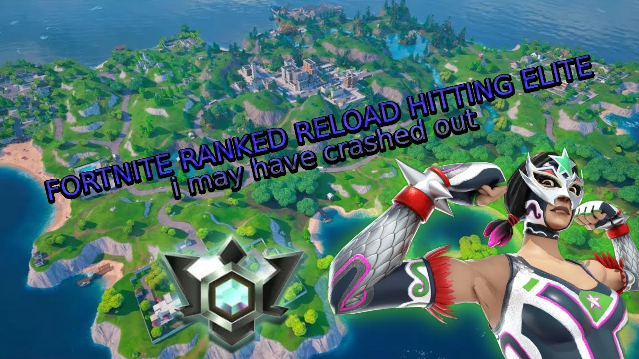 FINALLY HITTING ELITE IN FORTNITE RELOAD RANKED(i nearly crashed out ...
