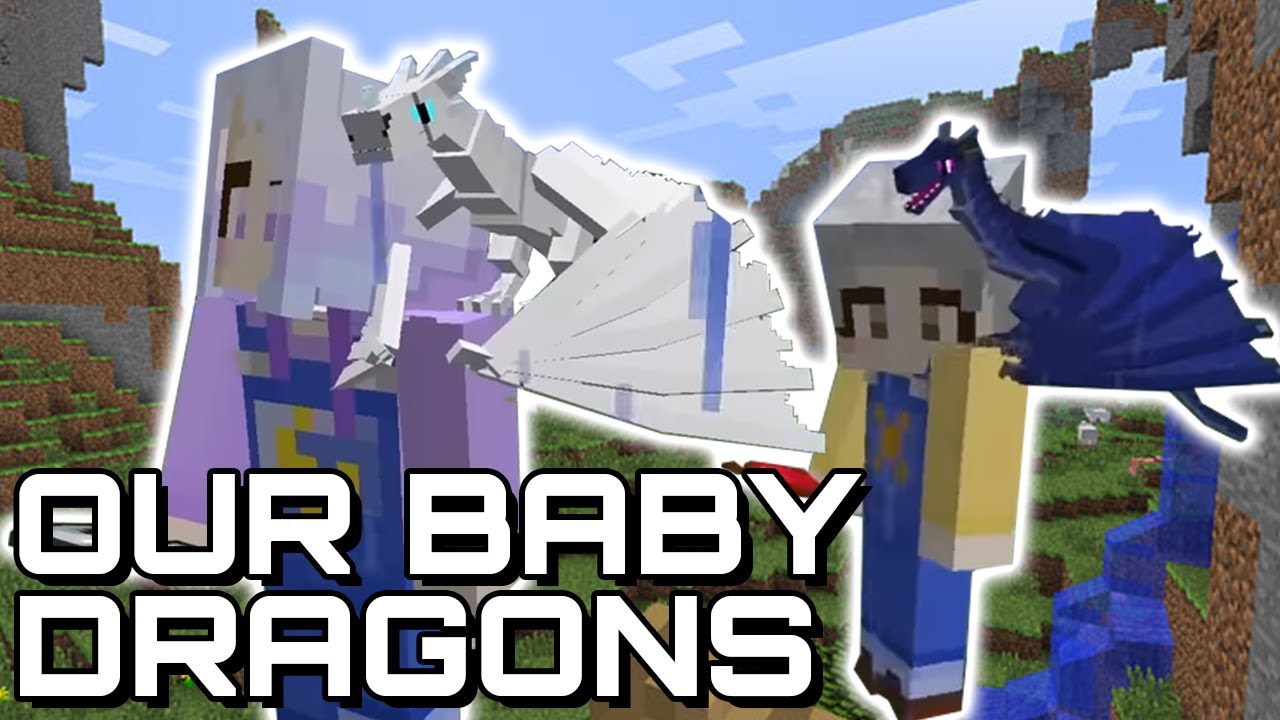 We Raised Dragons And Battled Each Other Minecraft Youtube