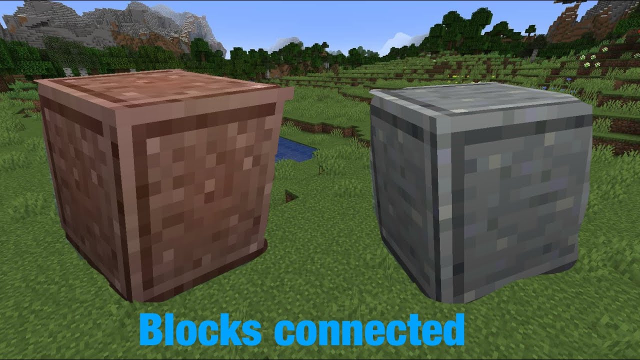 Connected Blocks mod for Minecraft - YouTube