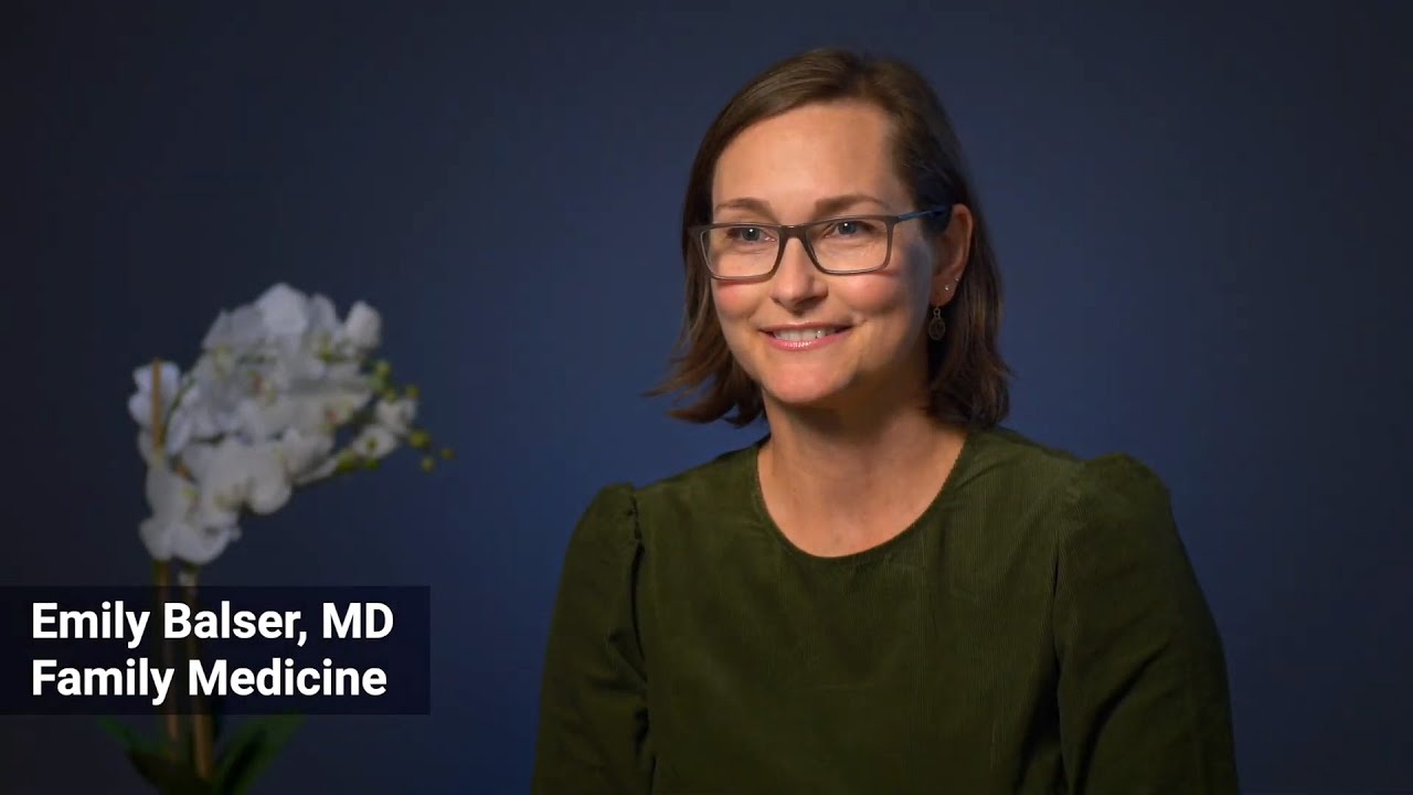 Meet Emily Balser, MD, Family Medicine - YouTube