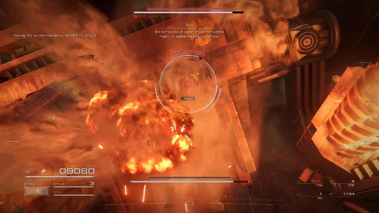 Smart Cleaner boss fight|AC6 FoR - YouTube