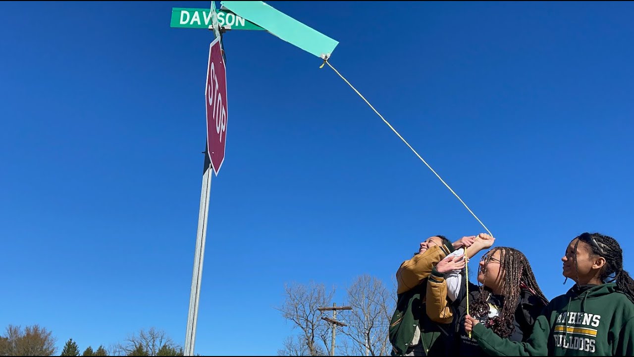 Street Sign Unveiling in the City of Athens, Ohio - February 29, 2024 ...