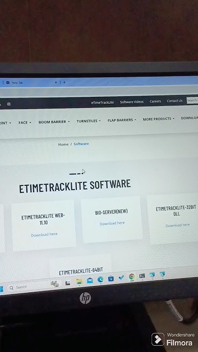 eSSL eTimeTrackLite Software desktop #installation #configuration #connect #eSSL #biometric ...