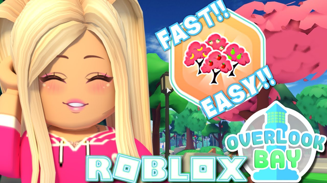 🍑 THE SECRET To EASY FRUIT COLLECTING! 🍐 Overlook Bay Tree Locations ...