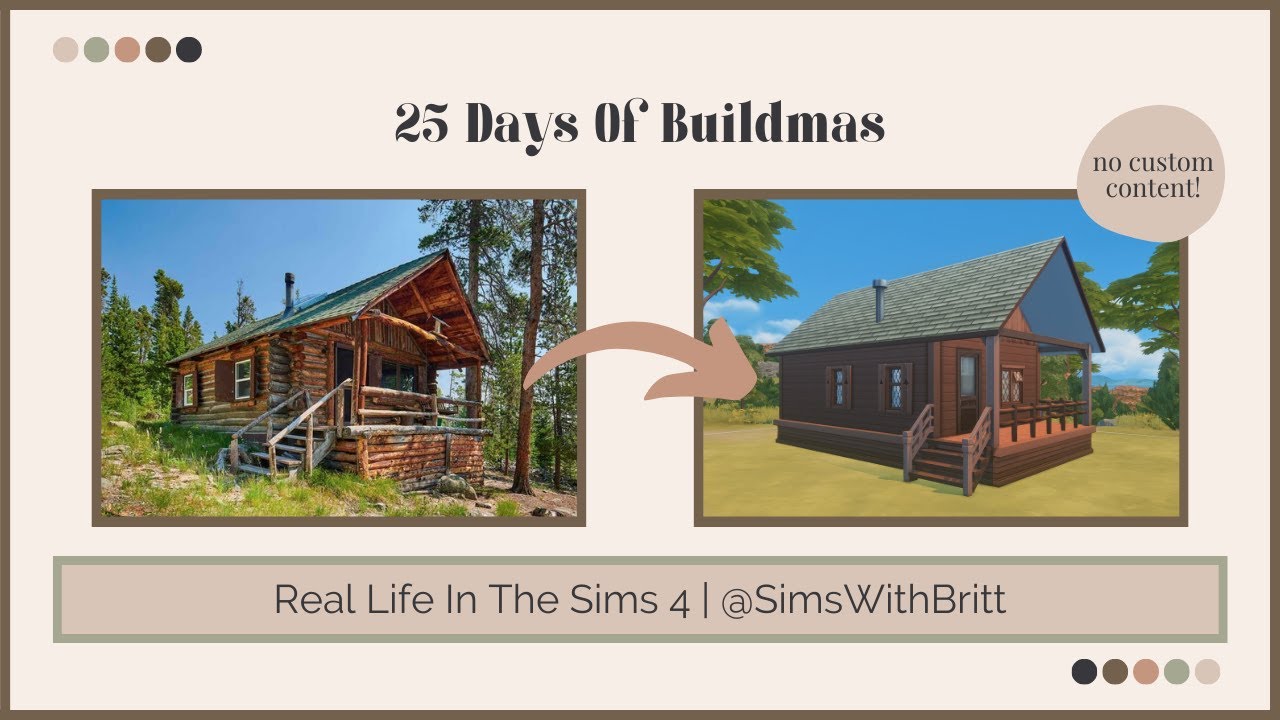 25 Days Of Buildmas Day 8 | Real Life In The Sims 4 | Speed Build # ...