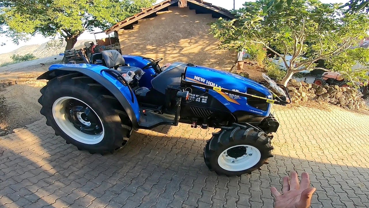 Sıfır Geldikten Sonra İlk Kullanım Testi ( New Holland T580B ) - YouTube