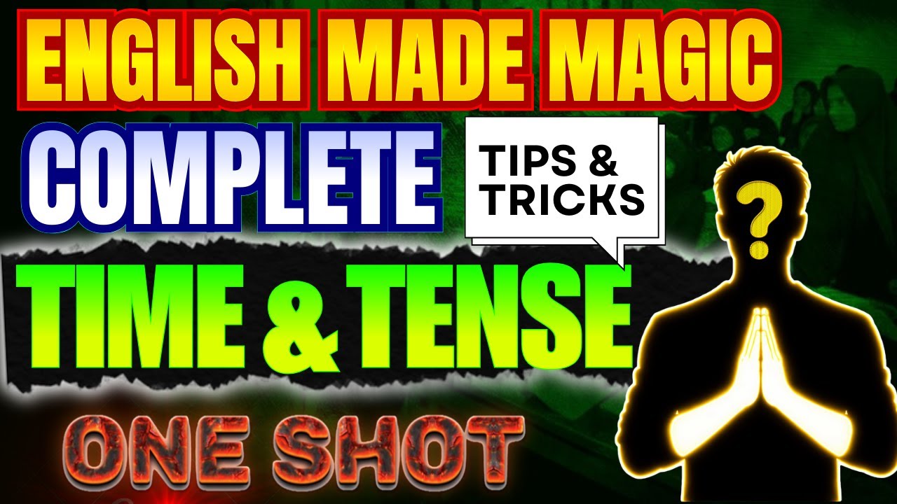 Time & Tense in English Grammar | Present, Past, Future Tense - YouTube