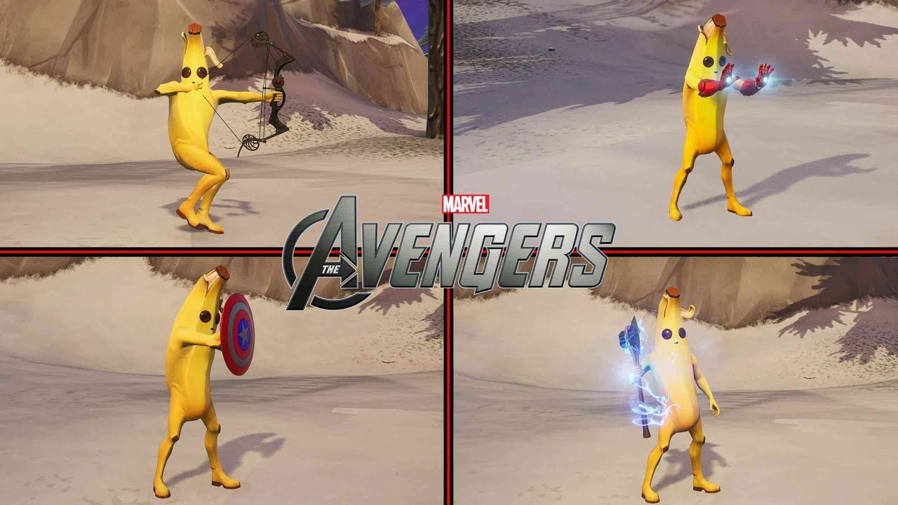 Peely X Avengers - YouTube