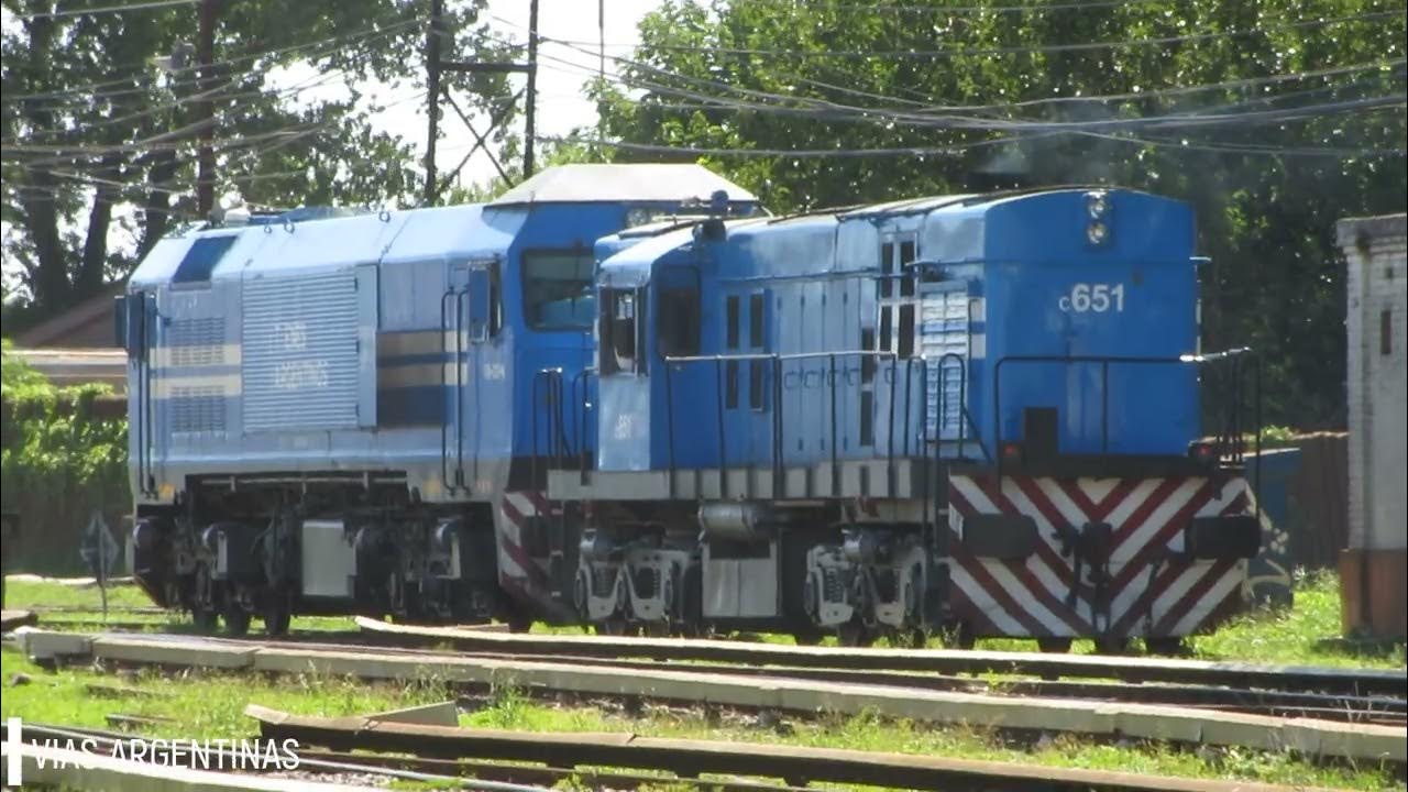 ALCO DL-535 651 y EMD GM J16 319-237-4 s/v ingresando a Deposito Haedo !! 31-01-2022 - YouTube