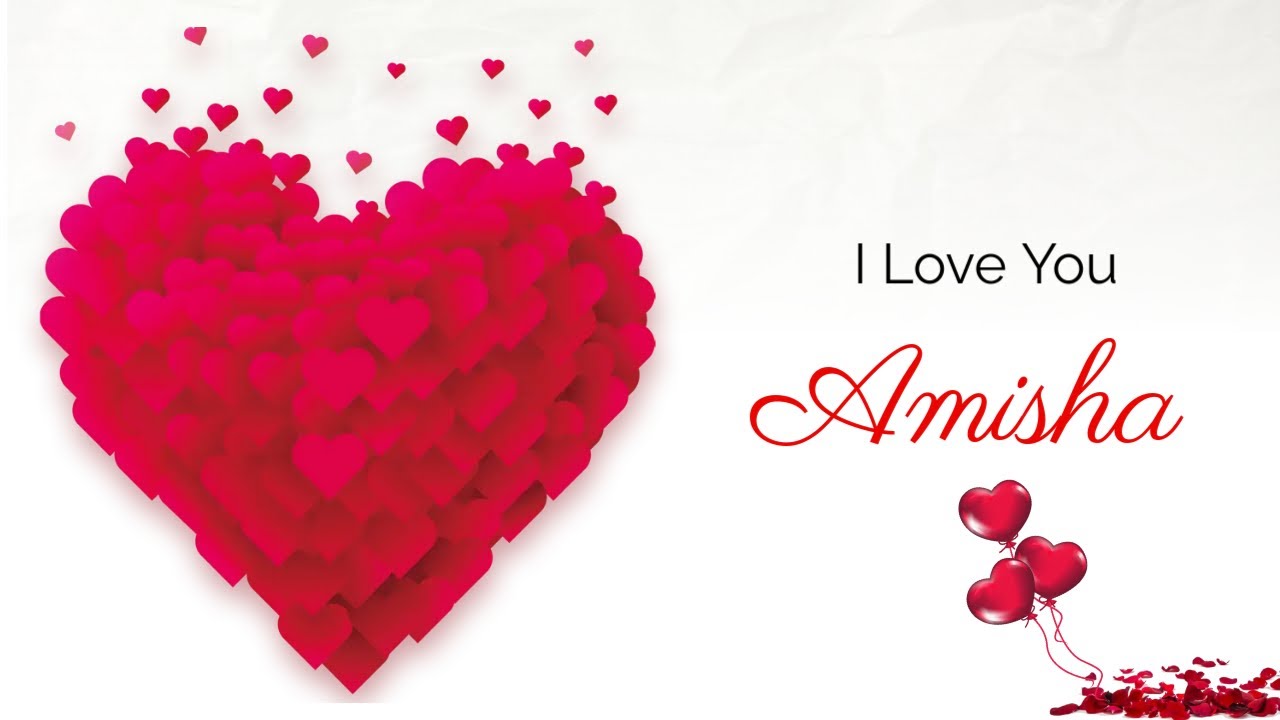 Amisha I Love You | Love Songs | #Ad4beloved - YouTube